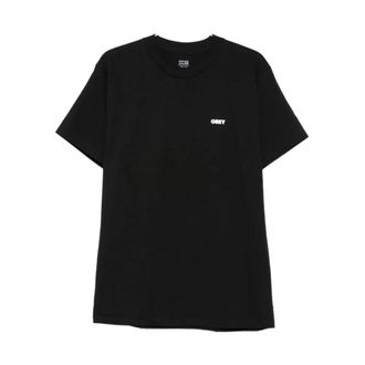 Obey Eyes Open Classic T-Shirt - - Tops - Herren - Schwarzk - XL