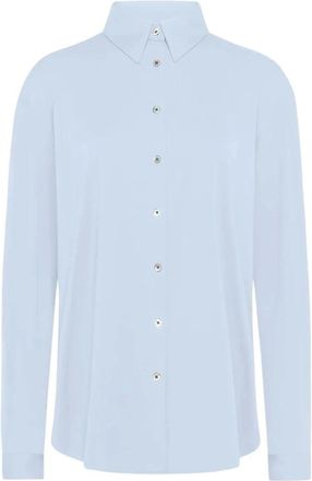 Roberto Ricci Design Rrd, Femme, Blouses et Chemises, Bleu, Taille: 38 FR Camicia Oxford Boyfriend