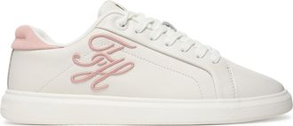 Tommy Hilfiger Sneakers Tommy Hilfiger Th Icon Court Script FW0FW09363 Wei&szlig;