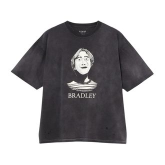 Beams Plus Portrait Tee - - Tops - Herren - Schwarzk - M