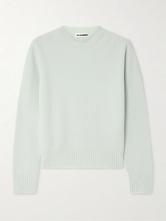 Jil Sander Pull En Laine Mérinos Bouillie - Vert