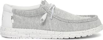 Hey Dude Homme, Chaussures, Gris, Taille: 42 EU Baskets en Tissu avec Patch de Marque