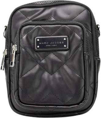 Marc Jacobs Gesteppte Leder-Handytasche - - Bags - Damen - Schwarzk - ONE SIZE