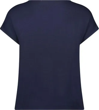 Betty&Co Kurzarmshirt Damen mit V-Ausschnitt (1-tlg)