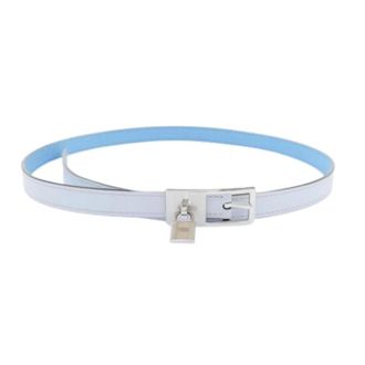 Herm&egrave;s Ceinture standard vintage Pre-owned - Femme - Pre-owned - Bleu - Taille: ONE Size