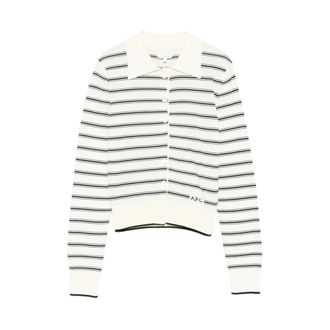 A.P.C. A.p.c., Femme, Pulls, Multicolore, Taille: 40 FR Cohlp F22320 Tat Cardigan