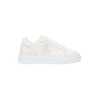 Roberto Cavalli Femme, Chaussures, Blanc, Taille: 37 EU Baskets Monogram RC
