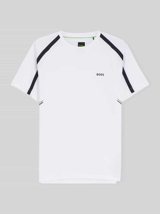 HUGO BOSS Slim Fit Sport T-Shirt mit Logo-Schriftzug