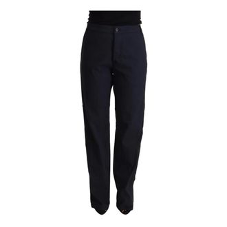 Exte Logo Detail Tapered Hose - - Trousers - Damen - Schwarzk - 2XL