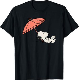 Peanuts Regenschirm entspannen T-Shirt