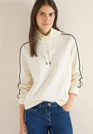 Cecil Sweatshirt Langarm mit Tapedetails