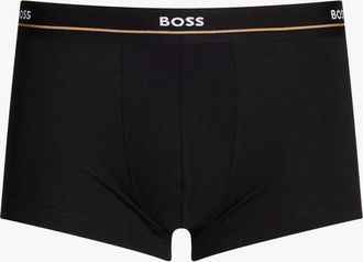 HUGO BOSS Lot de cinq boxers en coton stretch avec taille &agrave; logo