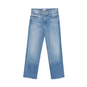 Mother Cropped Jeans - - Jeans - Damen - Blau - W24