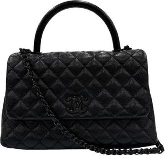 Chanel Pre-owned Sac bandouli&egrave;re vintage - Femme - Pre-owned - Noir - Taille: ONE Size