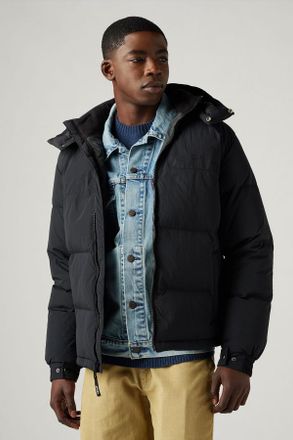 Levi's Doudoune Courte Rockridge - Homme - Noir / Jet Black - 2XL