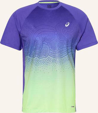 Asics Asics Laufshirt Road Fade blau