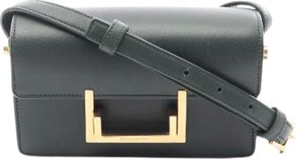 Saint Laurent Pre-owned Sac bandouli&egrave;re Classic Loulou en cuir - Femme - Pre-owned - Vert - Taille: ONE Size