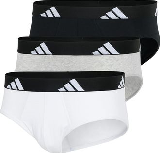 adidas Herren Brief (3PK) -Active Flex Cotton Unterwäsche, 917 Assorted, XXL (3er Pack)