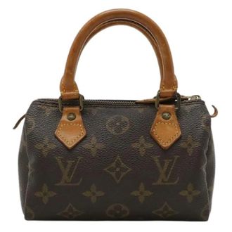 Louis Vuitton Mini sac &agrave; main Monogram Pre-owned - Femme - Pre-owned - Brun - Taille: ONE Size