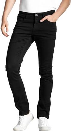 Rica Lewis Jeans Fibreflex Coupe Droite ajust&eacute;e Noir Taille 42
