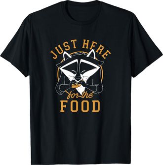 Disney Pocahontas Meeko Just Here For The Food Portrait T-Shirt