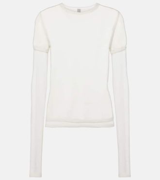 Toteme Top aus Jersey