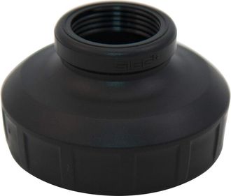 Sigg WMB Adapter Black (One Size), Ersatzteil für SIGG Trinkflasche mit Weithalsöffnung, auslaufsicherer Verschluss für WMB Trinkflaschen