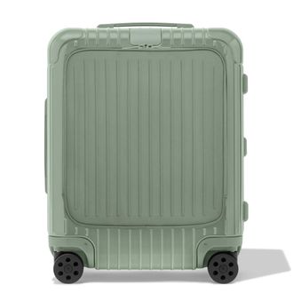 Rimowa Essential Sleeve Cabin Plus Kabinenkoffer in Eukalyptus Gr&uuml;n - Polycarbonat - 56x44x25