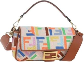 Fendi Pre-owned Zucca Canvas Shoulder Bag - - Pre-owned - Damen - Mehrfarbig - ONE SIZE