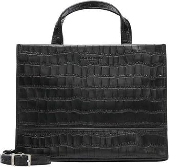 Liebeskind Liebeskind Satchel M Lou 2 New Croco, Femmes, Noir