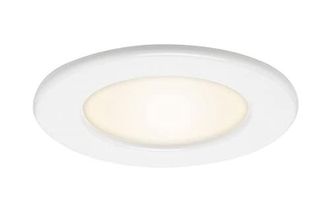 Briloner Briloner Leuchten - LED Einbauleuchten, 3er Set, Deckenlampen je 6 Watt, je 450 Lumen, 3.000 Kelvin, IP44, Wei&szlig;, 115x30mm (DxH) 7053-036