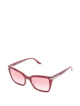 Emporio Armani Square Frame Sunglasses - Bordeaux