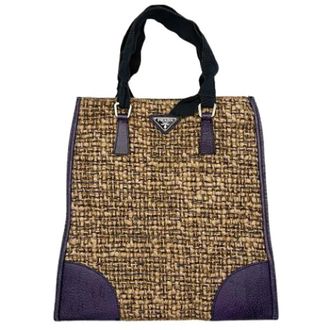 Prada Pre-owned Vintage Tote Bag - - Pre-owned - Damen - Braun - ONE SIZE