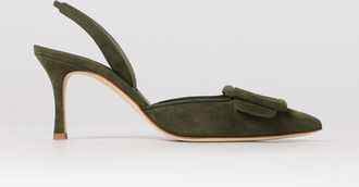 Manolo Blahnik Escarpin MANOLO BLAHNIK Femme couleur Kaki