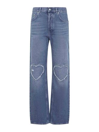Moschino Jean Droit - Bleu