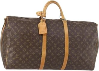 Louis Vuitton unisex, Pre-owned, Brun, Taille: ONE Size Sac Week-End en Toile Pre-owned