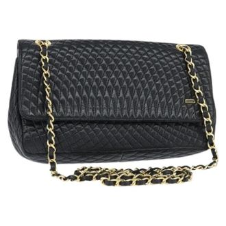 Bally Pre-owned Leder Schultertasche - - Pre-owned - Damen - Schwarzk - ONE SIZE