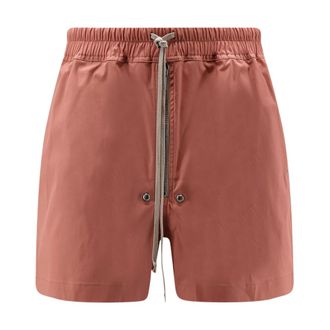 Rick Owens Homme, Shorts, Orange, Taille: XL Zip Drawstring Shorts