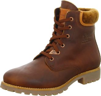 Panama Jack Panama 03 Igloo Trav B33 Damen Schnürstiefelette Warmfutter, Größe 42