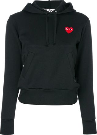 Comme Des Gar&ccedil;ons Femme, Sweatshirts et sweats &agrave; capuche, Noir, Taille: 42 FR T-Chemises
