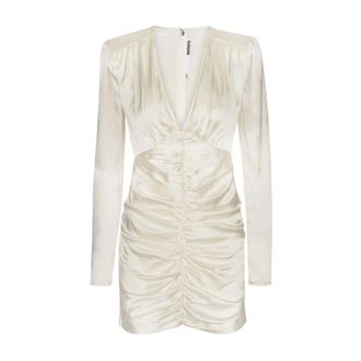 Rotate Rotate Birger Christensen, Femme, Robes, Blanc, Taille: 36 FR Short Robes