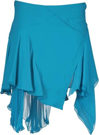 Versace Damen, R&ouml;cke, Blau, 2XSGr&ouml;&szlig;e