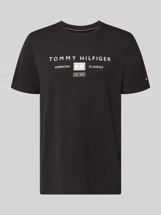 Tommy Hilfiger Regular Fit T-Shirt aus reiner Baumwolle