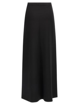 Max Mara Womens Black Viscose Mini Skirt
