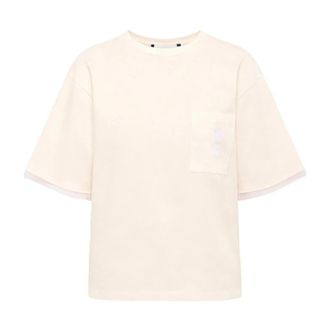 Marc Ellis Oversize T-Shirt - - Tops - Damen - Beige - 2XL