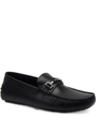 Tod's Loafer mit Metalldetail - Schwarz
