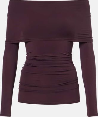 Wolford Top &agrave; encolure Bardot