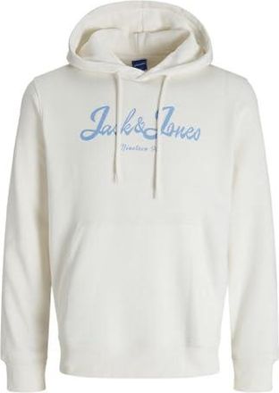 Jack & Jones Sweat &agrave; Capuche Blanc Homme Jortime Blanc XXL