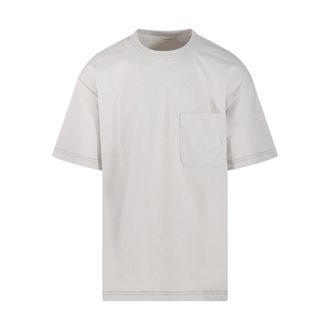 Christophe Lemaire Boxy SS T-Shirt - - Tops - Herren - Wei&szlig; - M