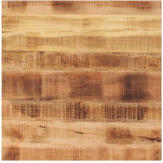 vidaXL Dessus de table 80x80x3,8 cm carr&eacute; bois massif de manguier brut vidaXL